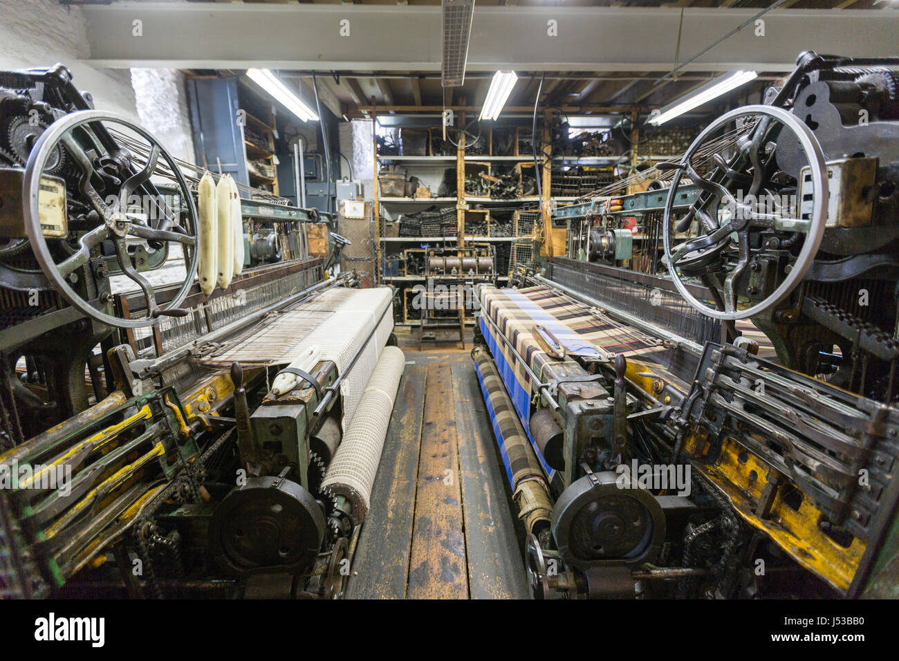 Cotswold Woollen Weavers, Filkins, Oxfordshire, England, UK Stock Photo ...