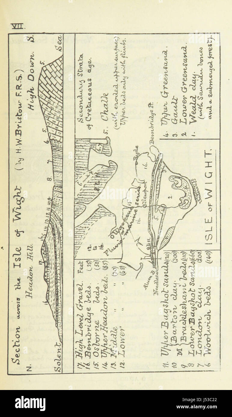 Image taken from page 113 of 'Geology in systematic notes and tables ...