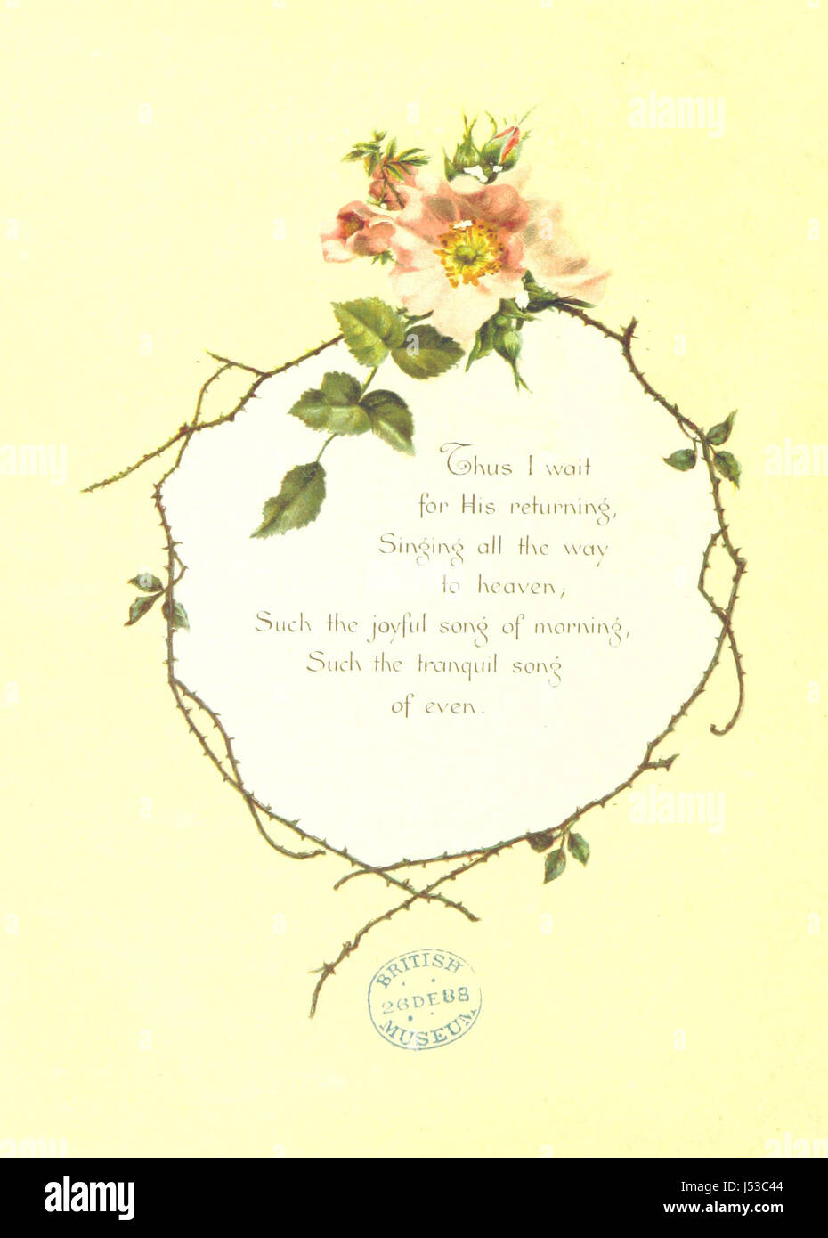 This collection includes hymns and poems that celebrate love and joy ...