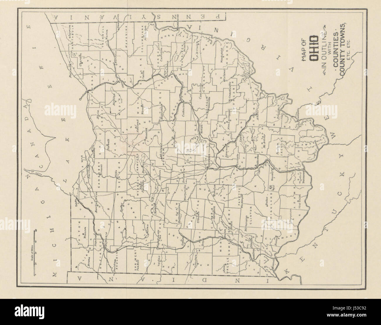 This image is from 'The Story of Ohio,' an illustrated history book by ...