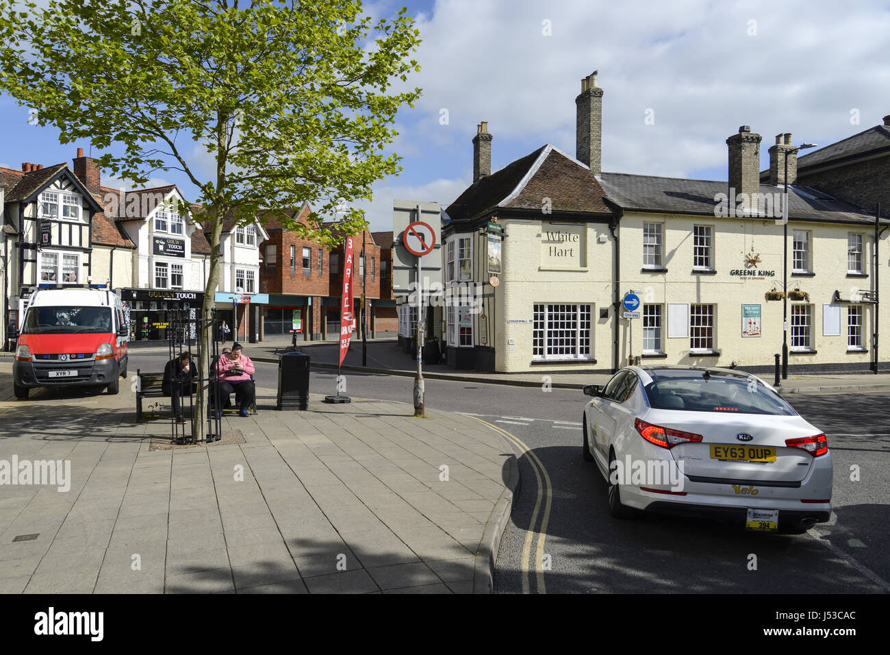 Wednesday Market Day - Braintree, Essex Stock Photo - Alamy