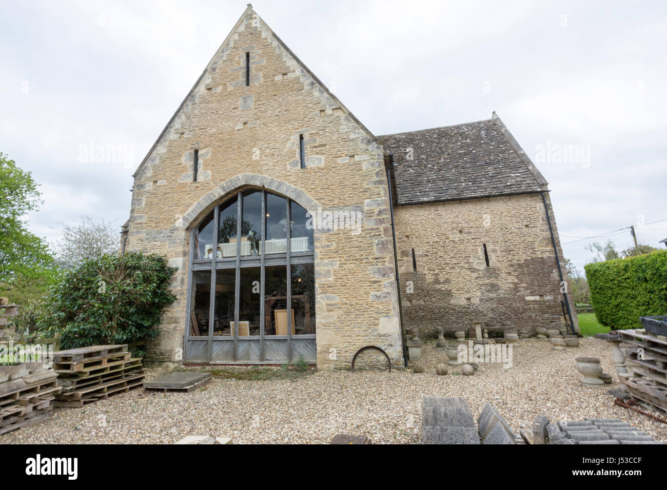 Cotswold Woollen Weavers, Filkins, Oxfordshire, England, UK Stock Photo ...