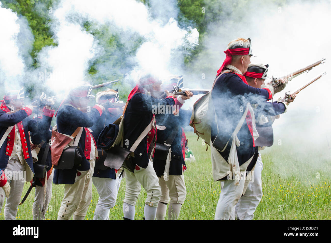 Revolutionary War Battle Lines