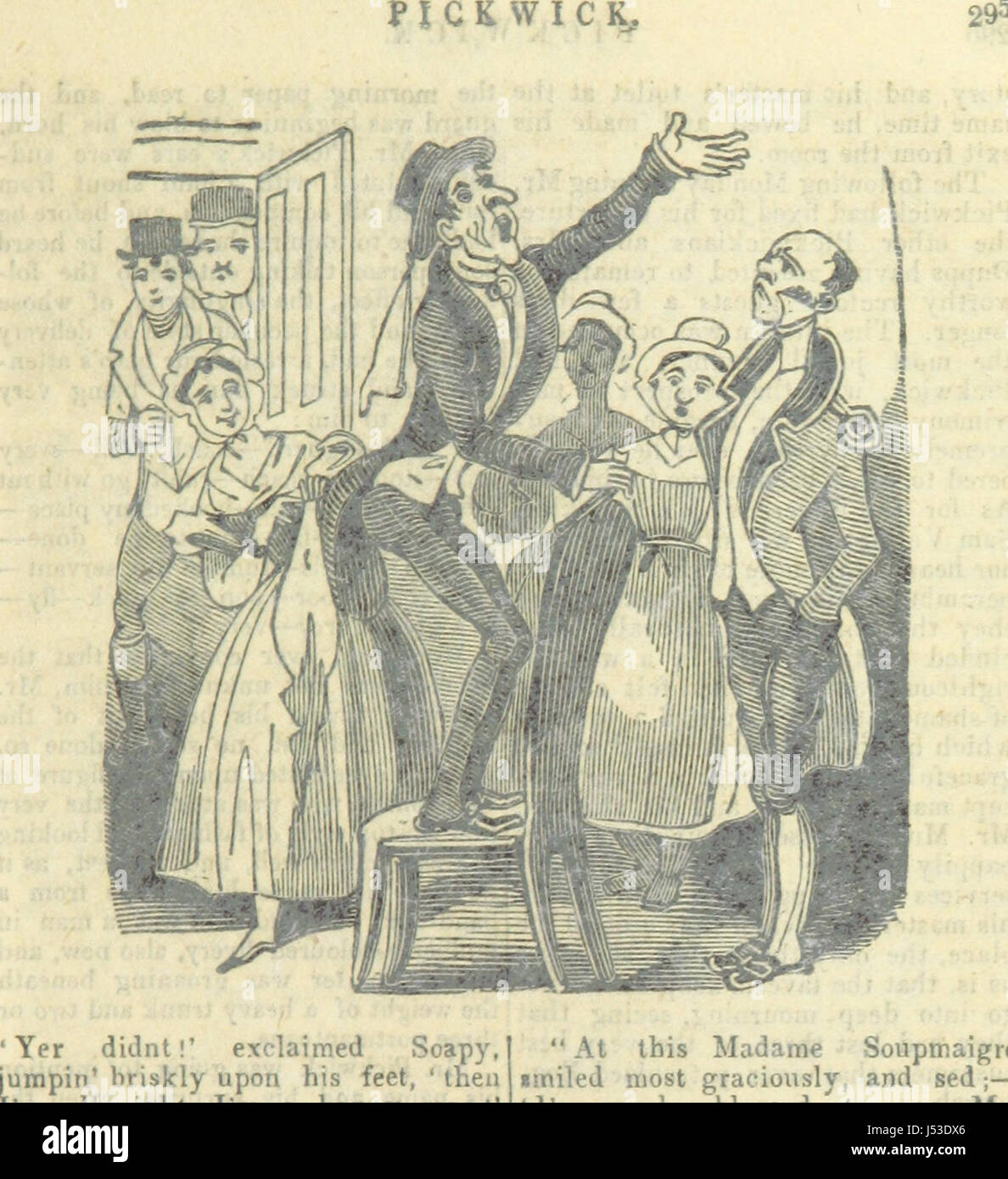 This image is from 'The Post-Humorous Notes of the Pickwickian Club,' a ...