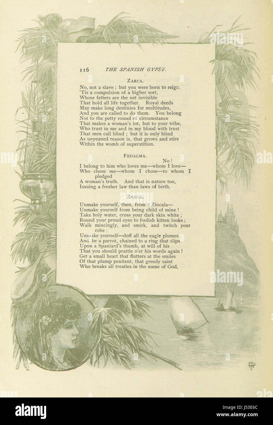 The complete poetical works of George Eliot. Family edition. Fully ...