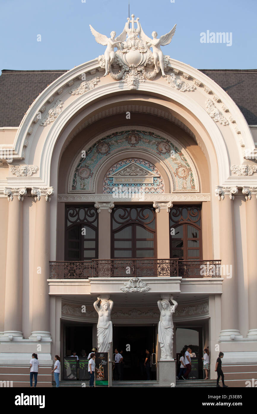 Opera House, Saigon, Vietnam Stock Photo - Alamy