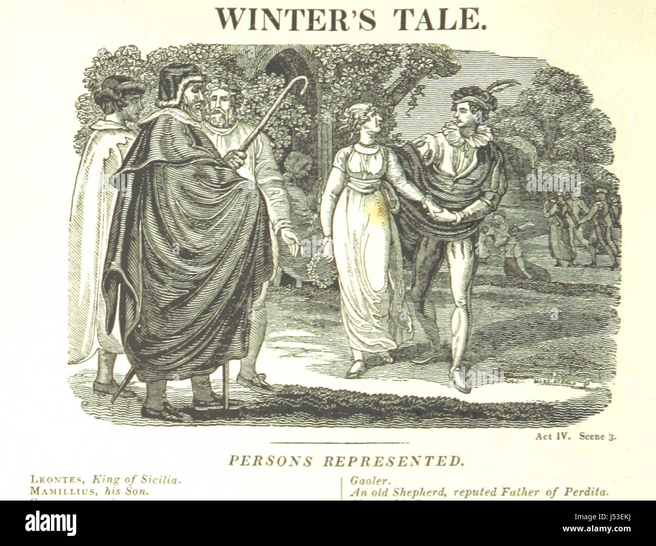 Title page of 'The Works of Shakespeare', edited by W. Harvey ...