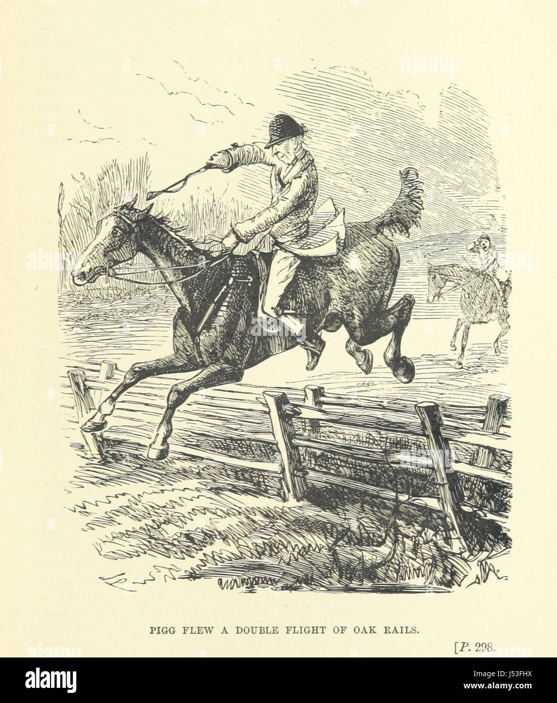 A 19th-century edition of Handley Cross by R. S. Surtees, featuring the ...