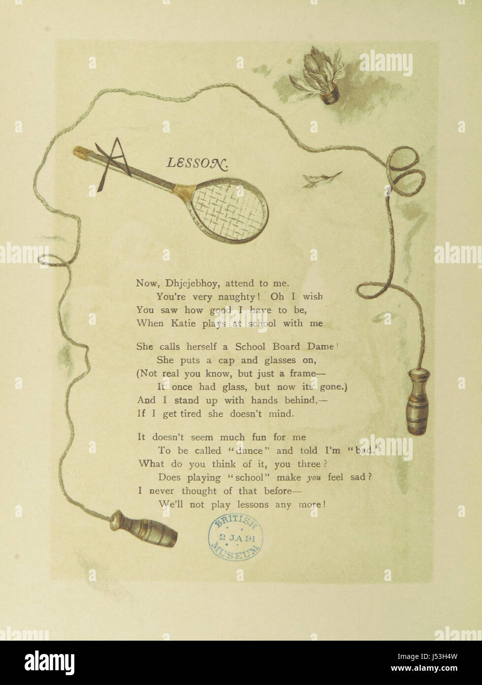 Cherry Cheeks and Roses. [In verse.] Stock Photo - Alamy