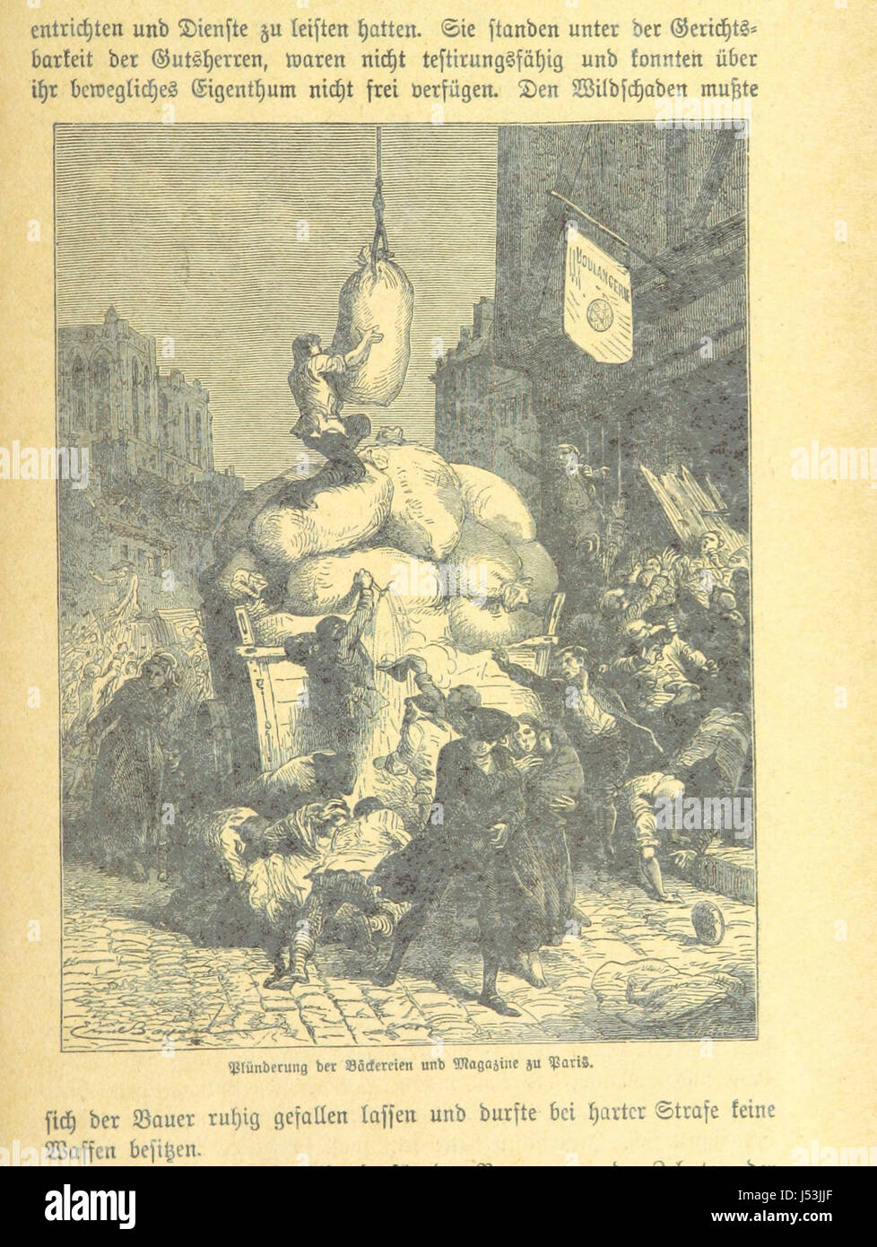 A popular depiction of the French Revolution, describing events and ...