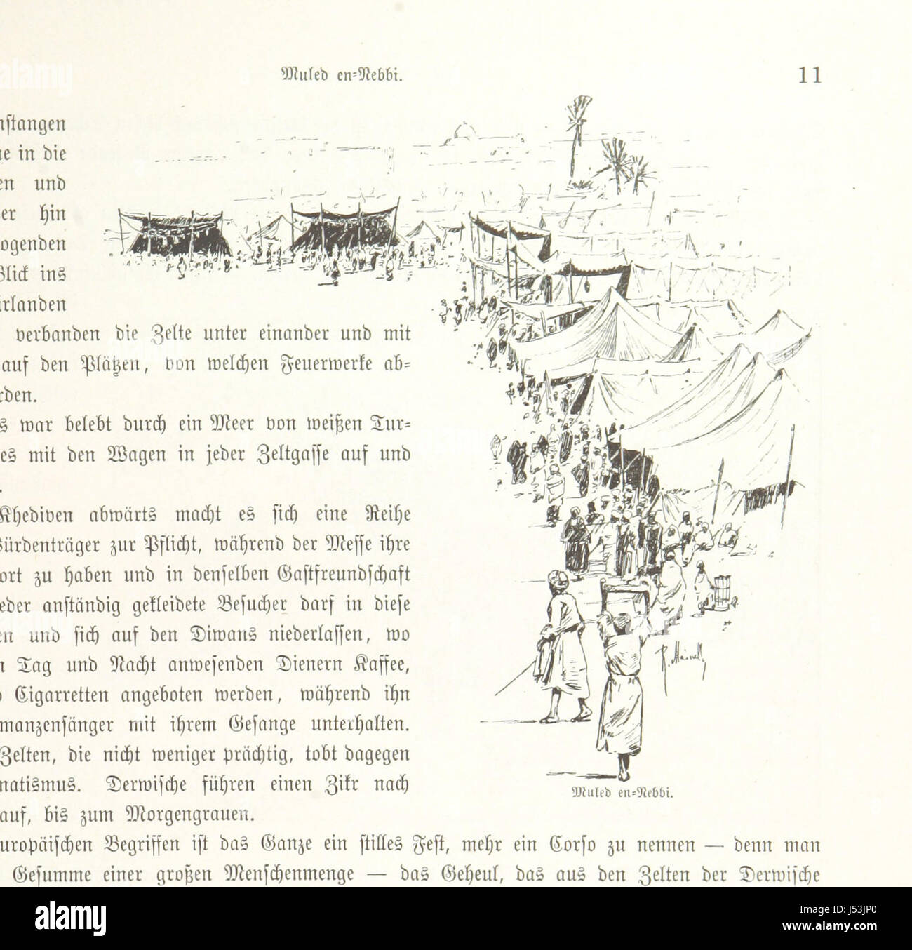 'Nilfahrt' (The Nile Journey) is a work featuring illustrations by R ...