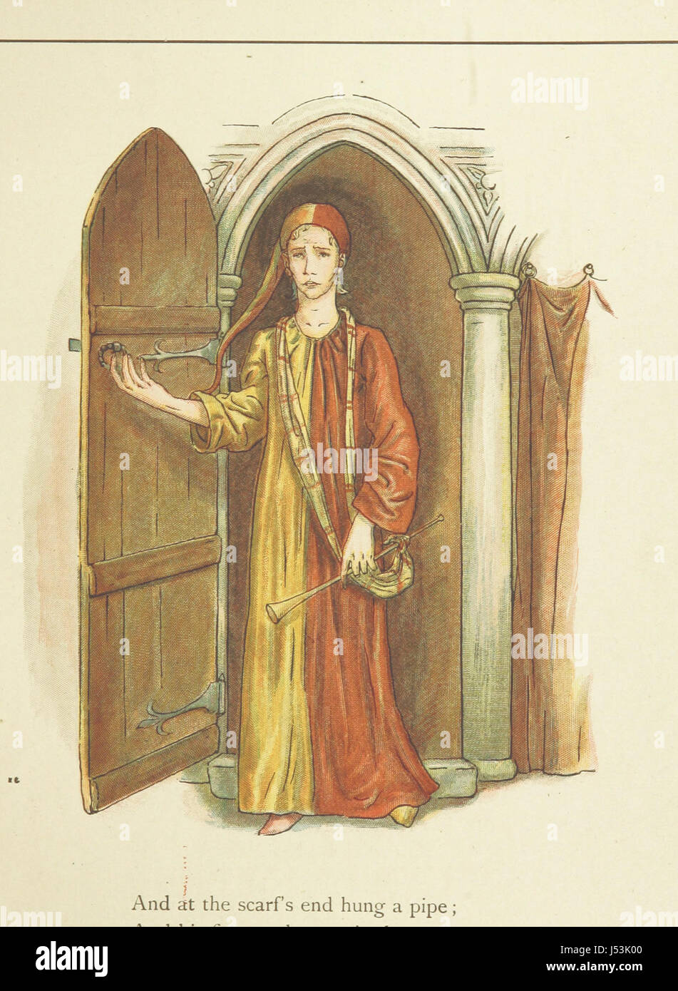 The image taken from page 35 of 'The Pied Piper of Hamelin' illustrates ...