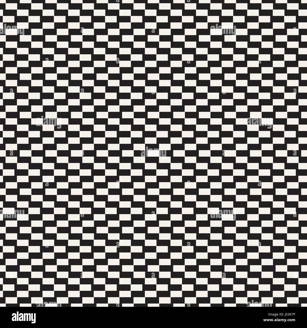 Repeatable Geometric Grid Texture Vector Seamless Mesh Pattern Monochrome Zigzag Edgy Lines