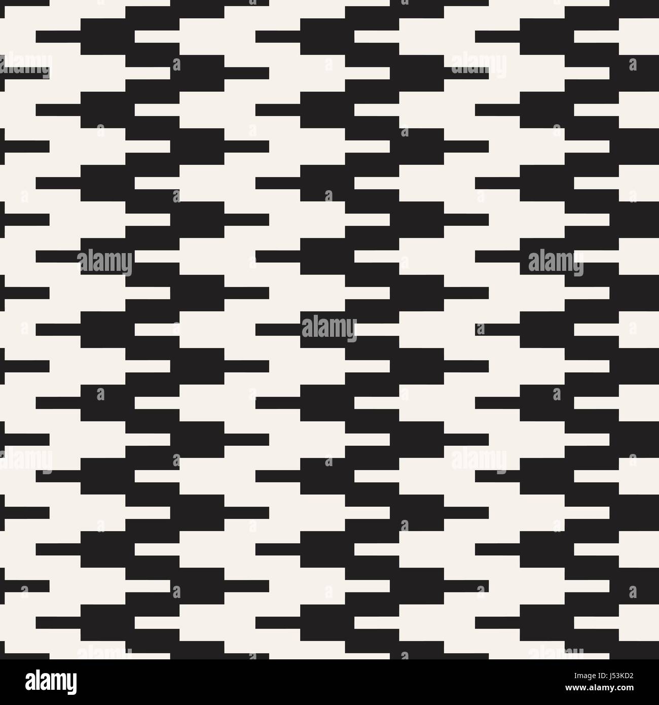 Repeatable geometric grid texture. Vector seamless mesh pattern. Monochrome zigzag edgy lines ...