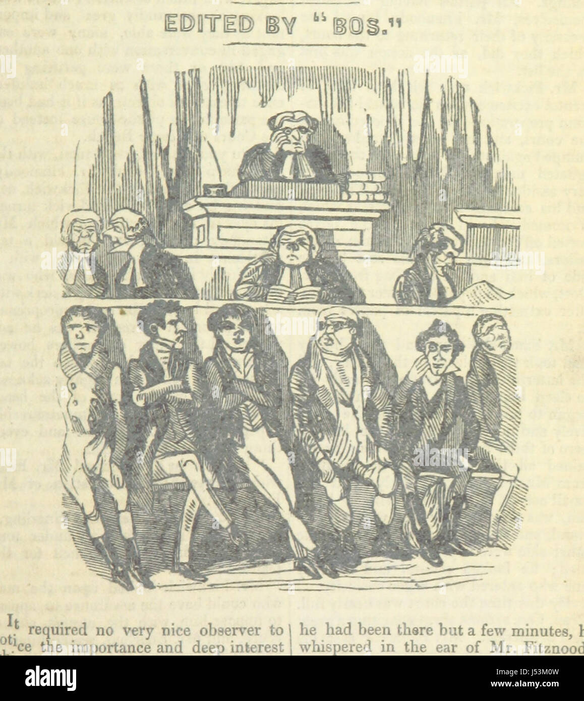 The post-humorous notes of the Pickwickian Club. Edited by “Bos ...