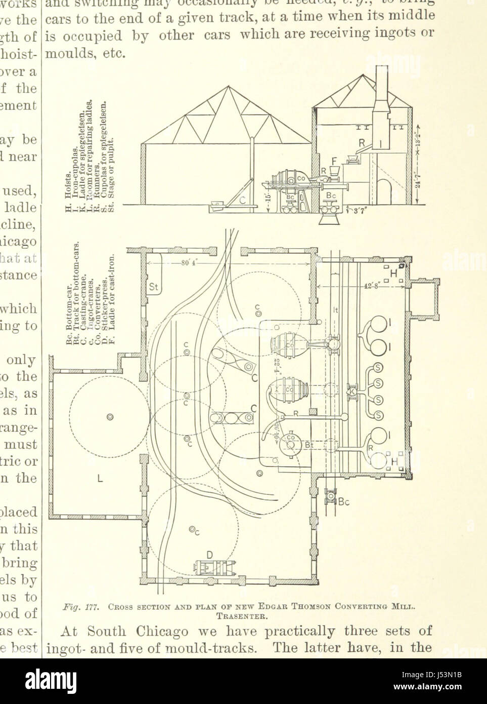 The Metallurgy of Steel. ... Second edition ... enlarged. Vol. 1 Stock ...