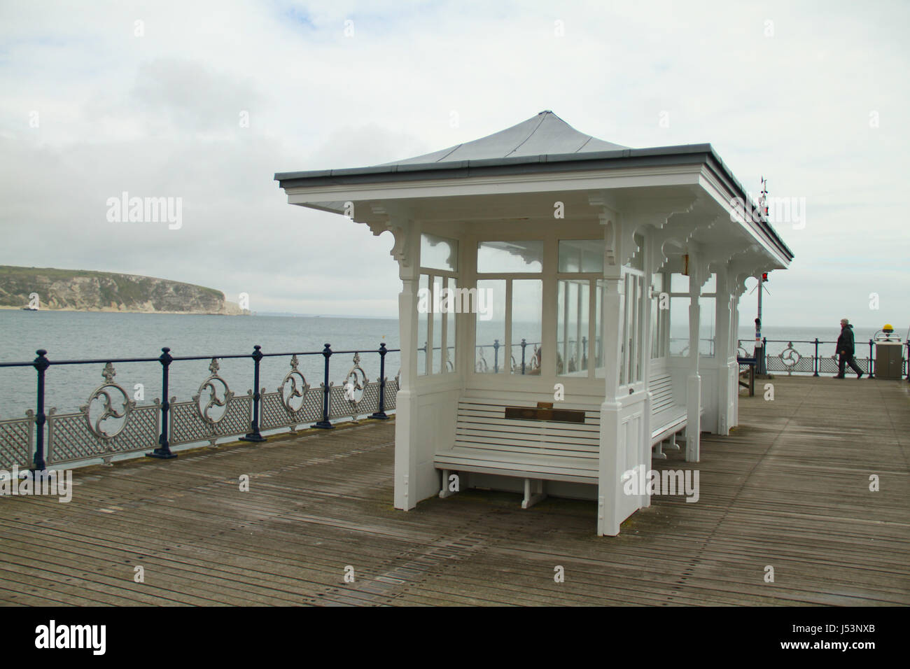 View swanage beach from chalk hi-res stock photography and images - Alamy