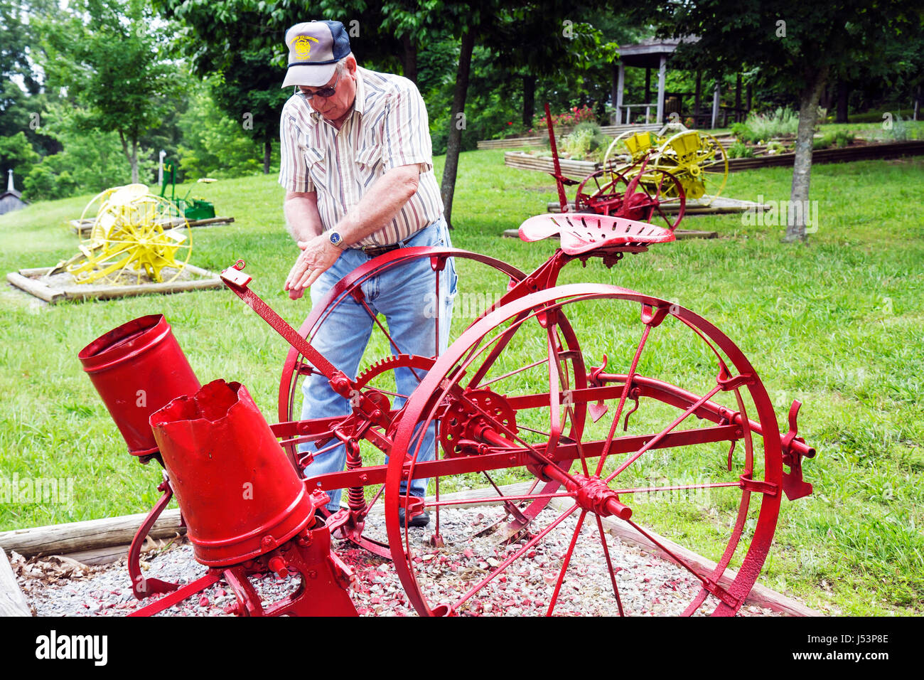 Arkansas Maynard,Maynard Pioneer Museum and Park,antique farm equipment ...