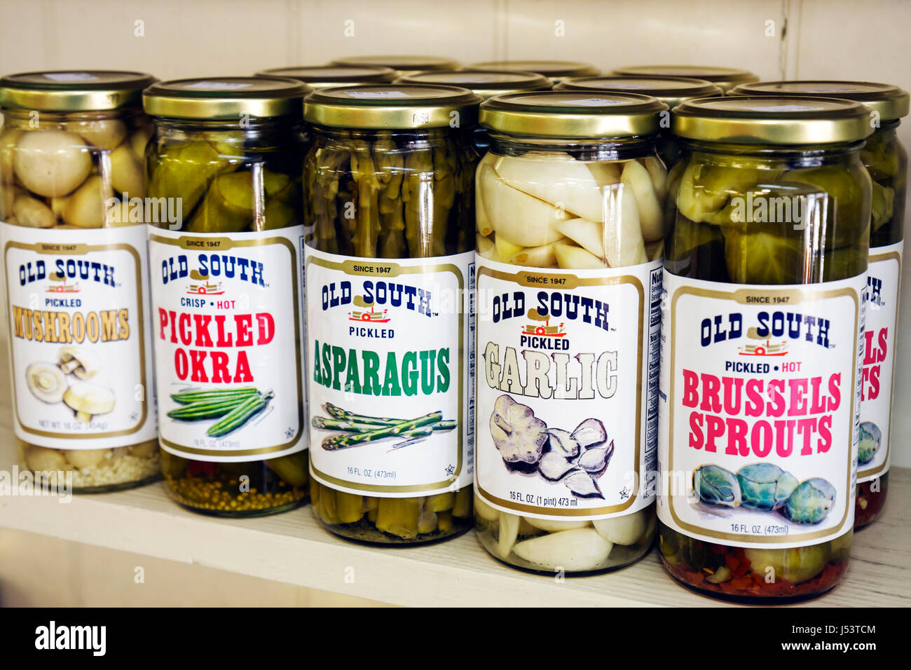 Pickled Okra High Resolution Stock Photography and Images - Alamy