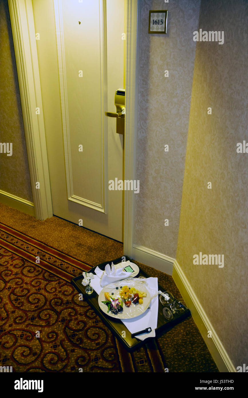 Room Service Tray High Resolution Stock Photography and Images - Alamy