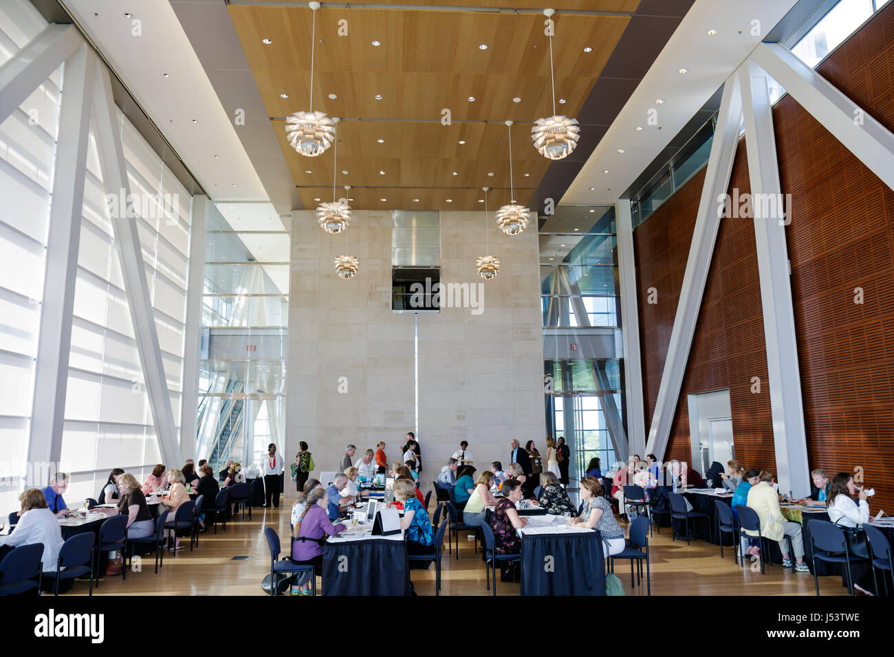 Little Rock Arkansas,William J. Clinton Presidential Library,Great Hall ...