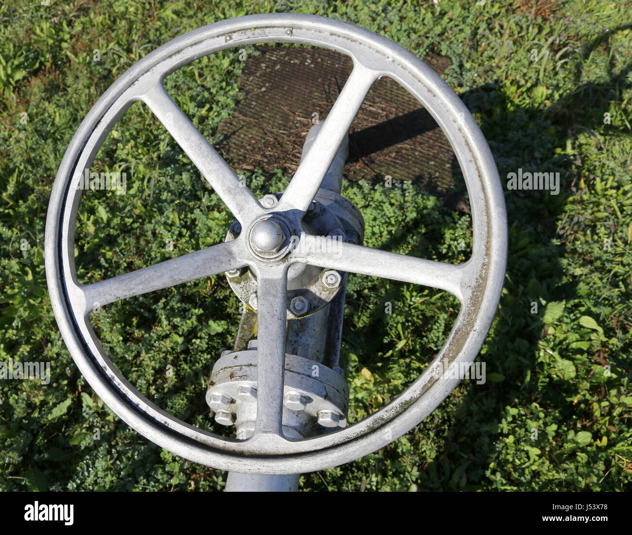 tap with pipe closure valve in an industrial plant Stock Photo - Alamy