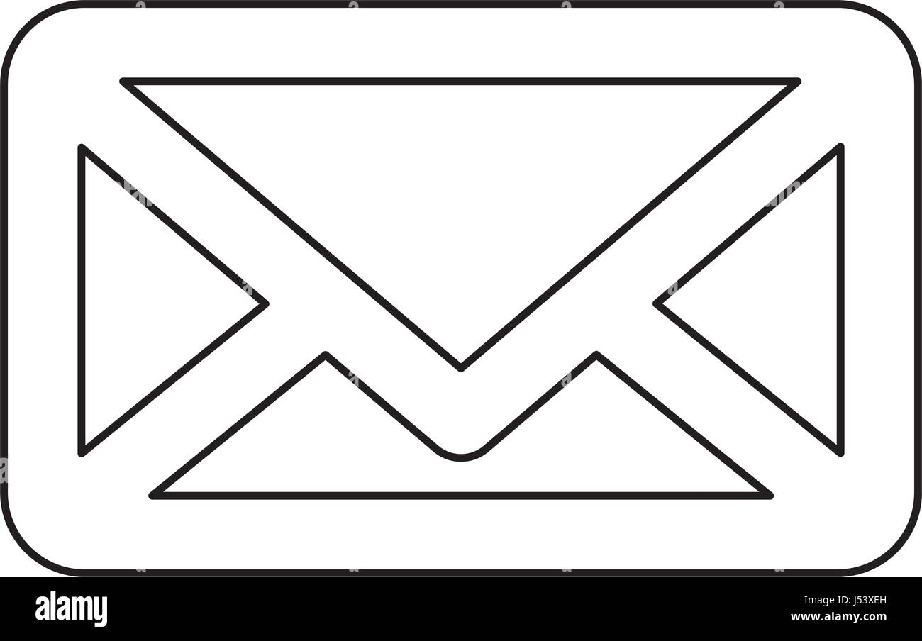 message envelope draw Stock Vector Image & Art - Alamy