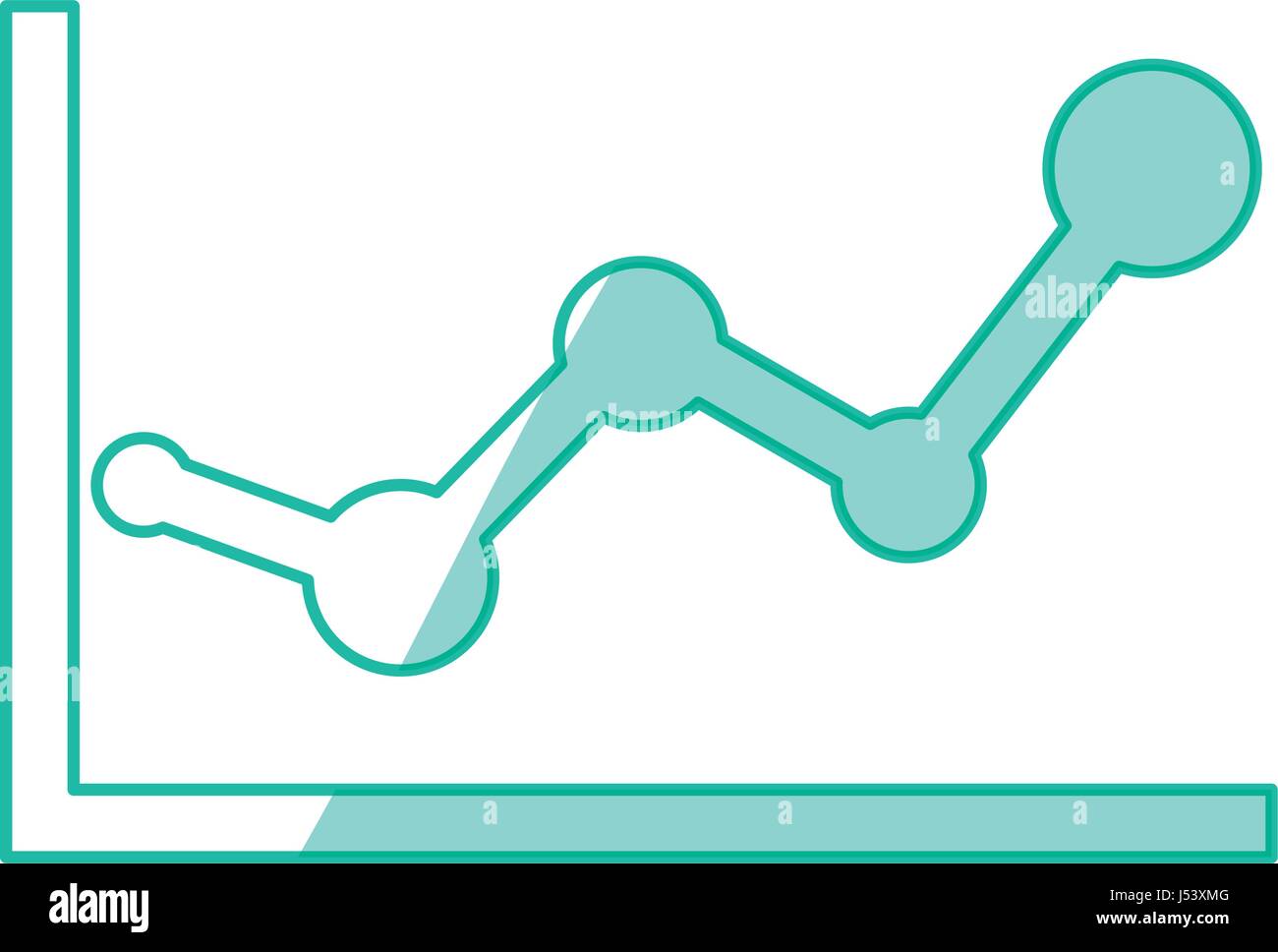 Statistics diagram pictogram Stock Vector Image & Art - Alamy