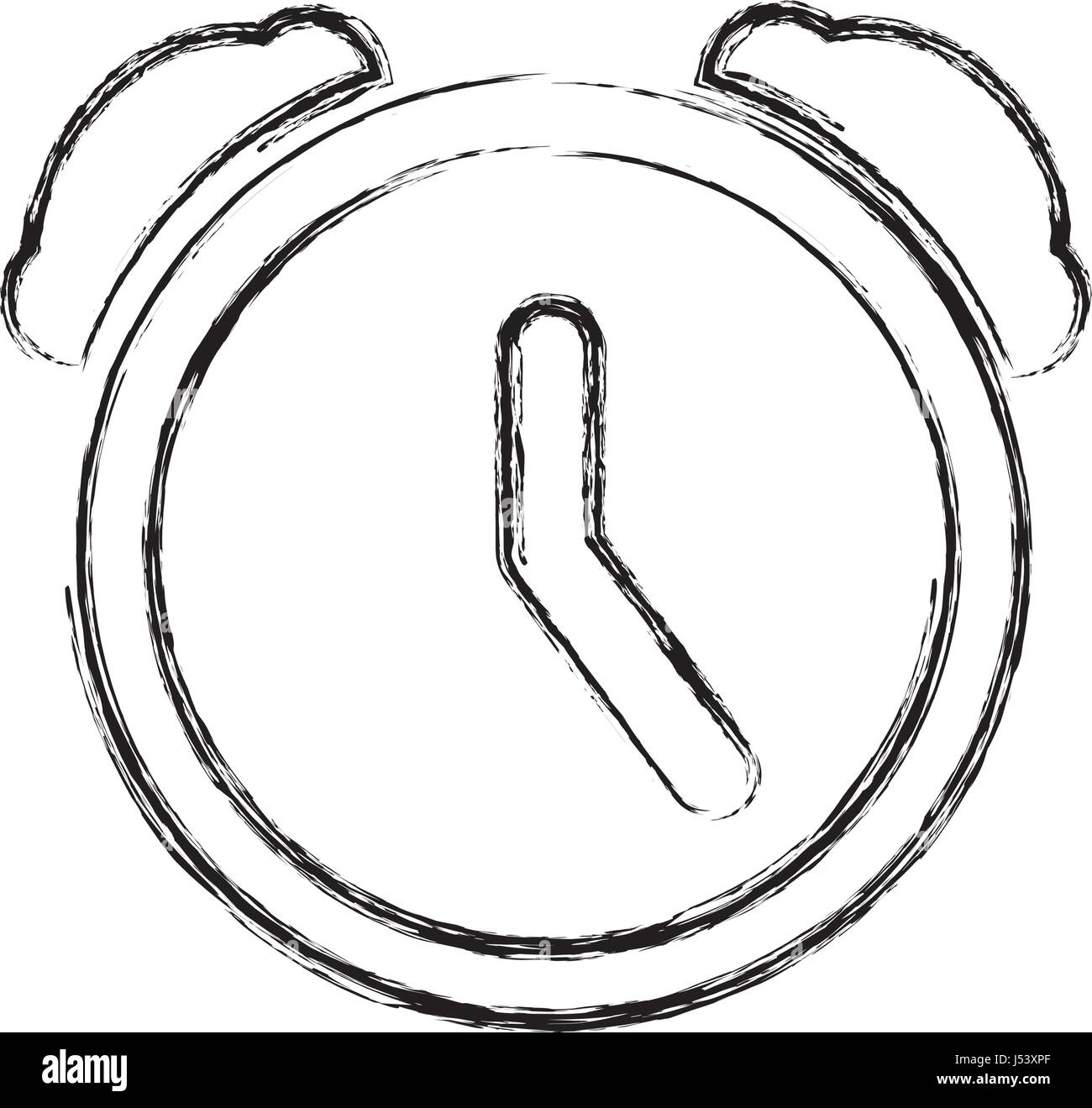 clock alarm pictogram Stock Vector Image & Art - Alamy