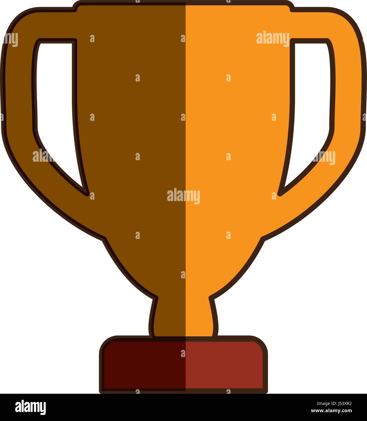 prize cup trophy pictogram Stock Vector Image & Art - Alamy