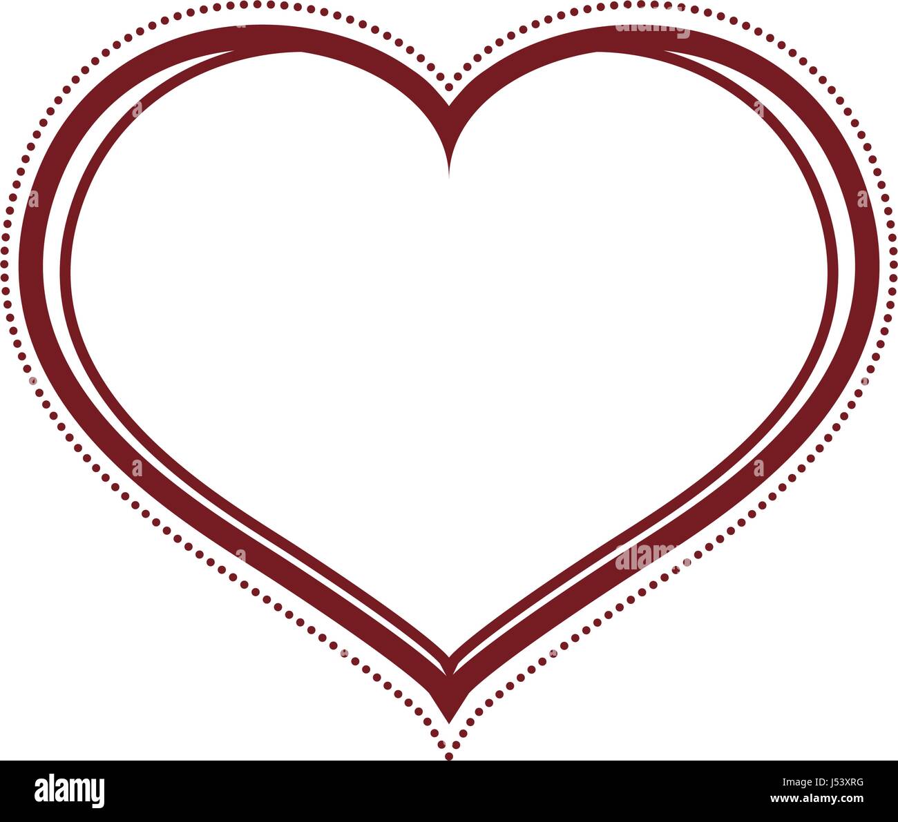heart shape symbol Stock Vector Image & Art - Alamy