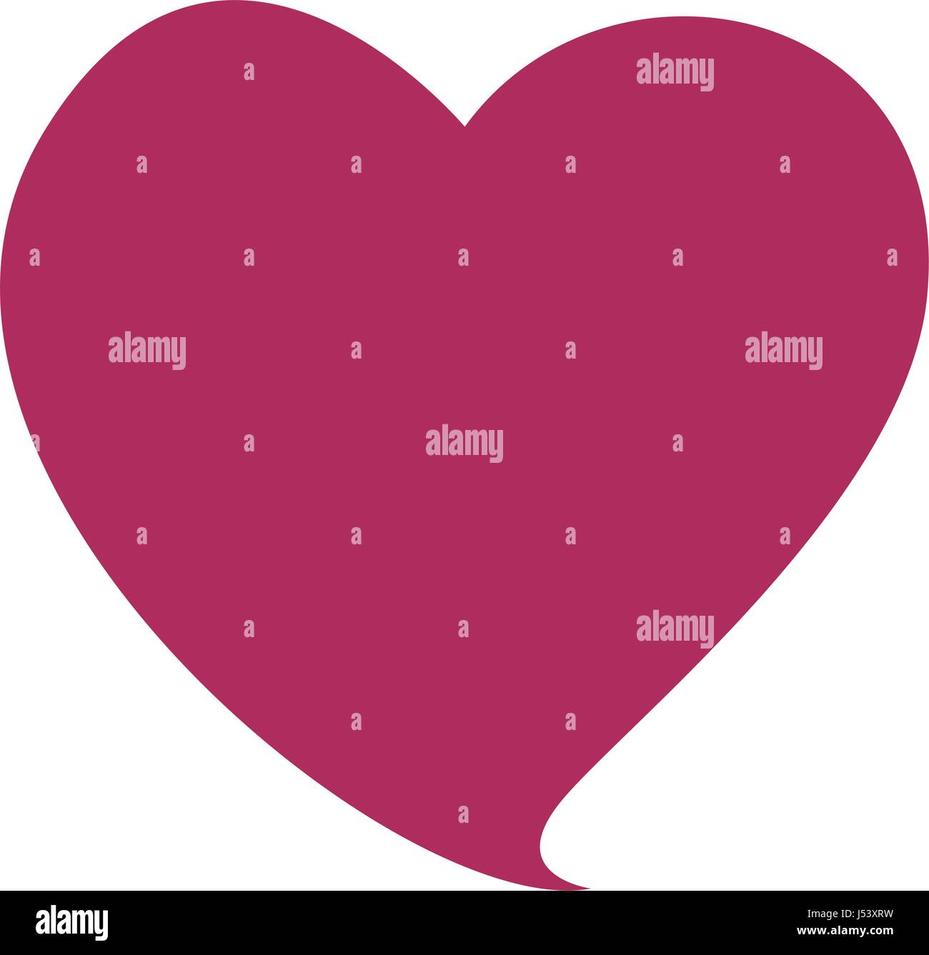 heart shape symbol Stock Vector Image & Art - Alamy