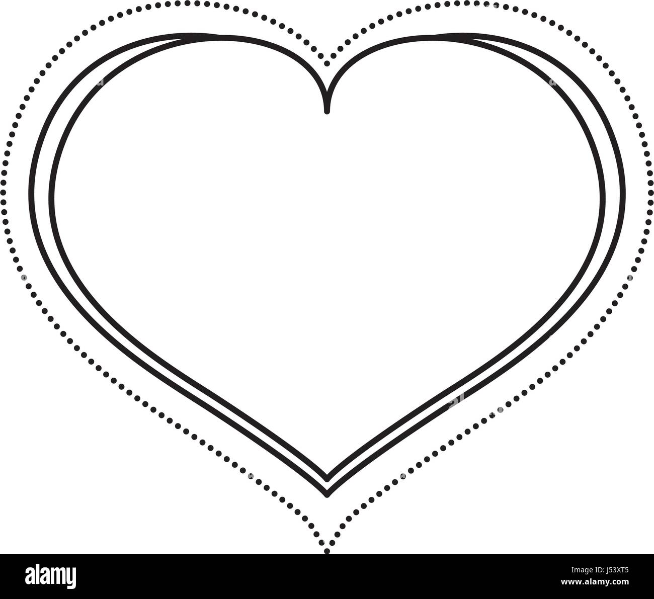 heart shape symbol Stock Vector Image & Art - Alamy
