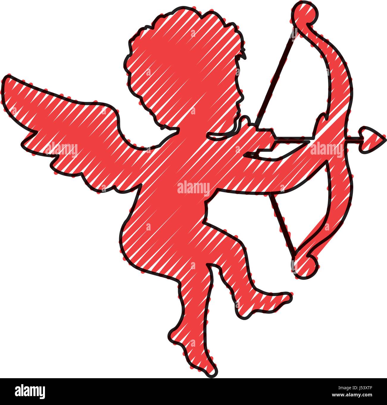 cupid love valentine Stock Vector Image & Art - Alamy