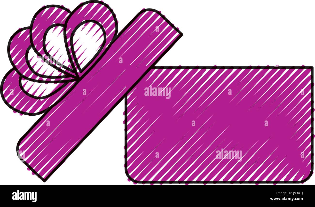 gift box ribbon Stock Vector Image & Art - Alamy