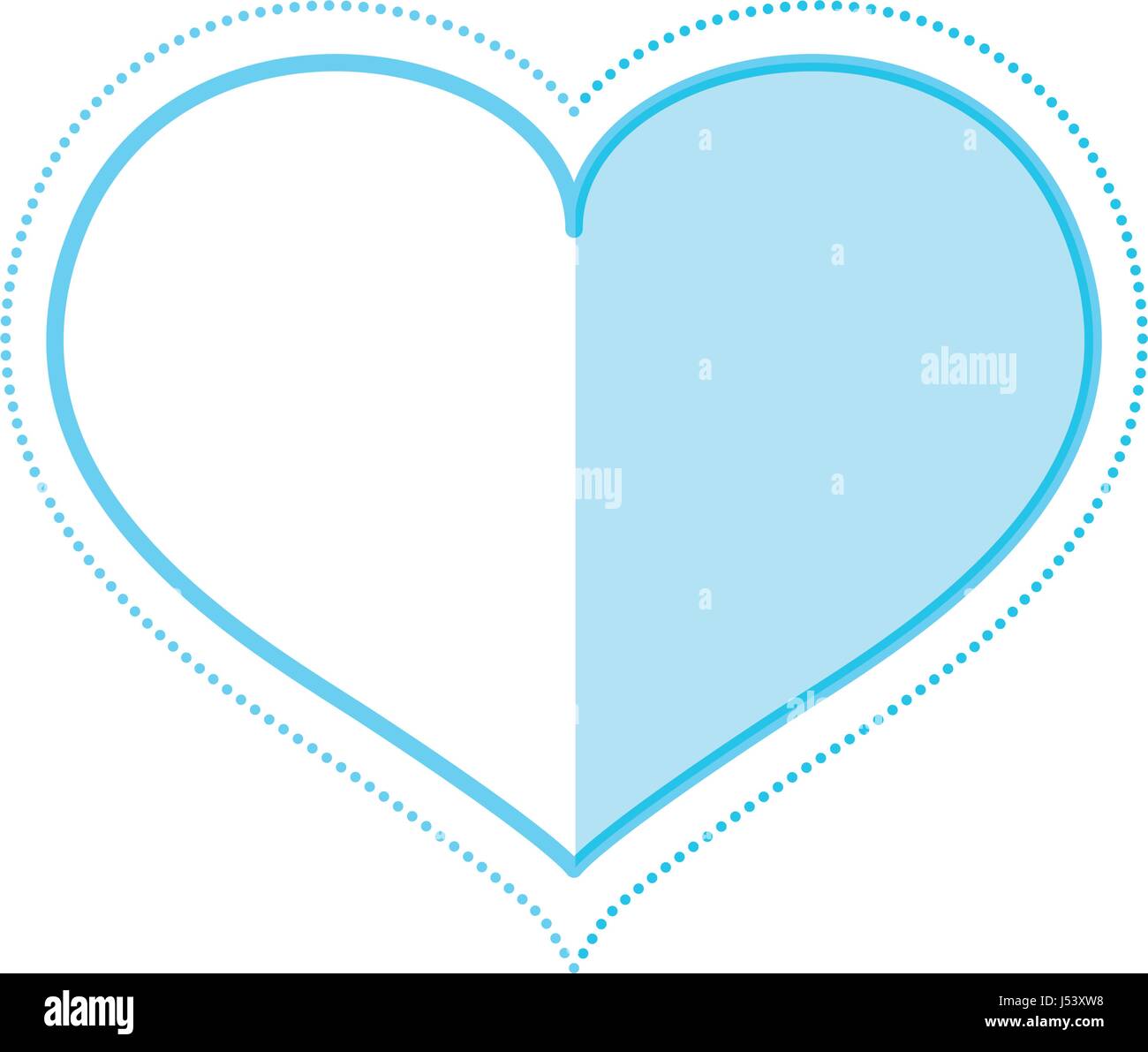 heart shape symbol Stock Vector Image & Art - Alamy
