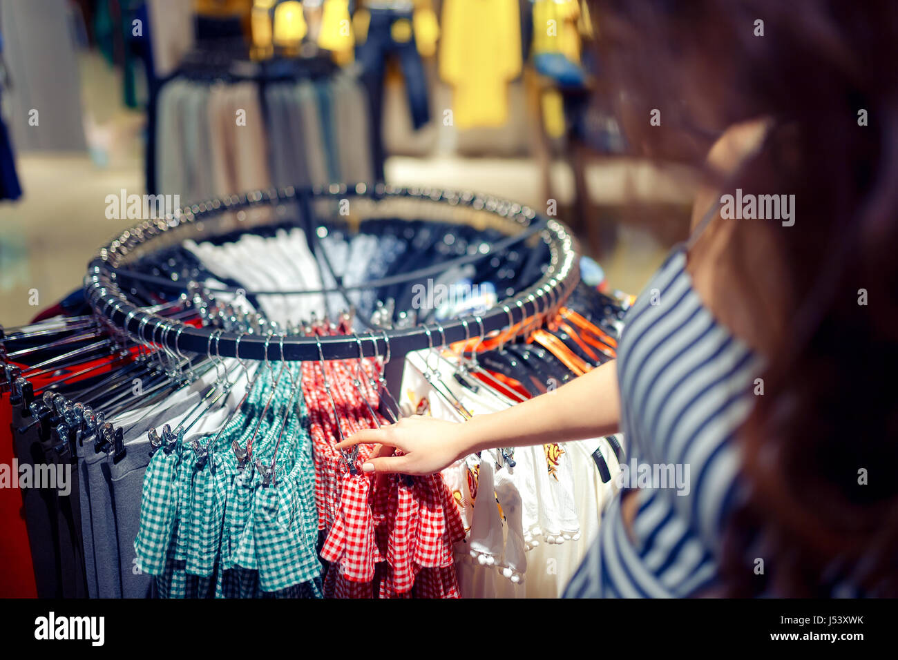 Picking clothes wardrobe hi-res stock photography and images - Alamy