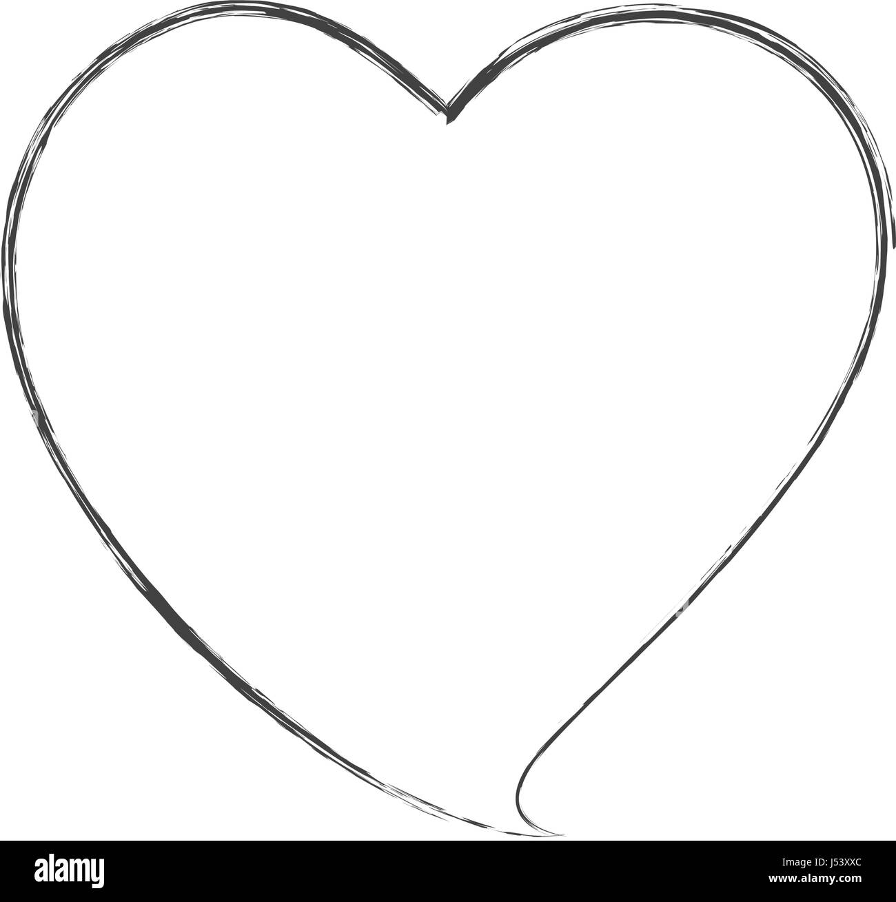 heart shape symbol Stock Vector Image & Art - Alamy