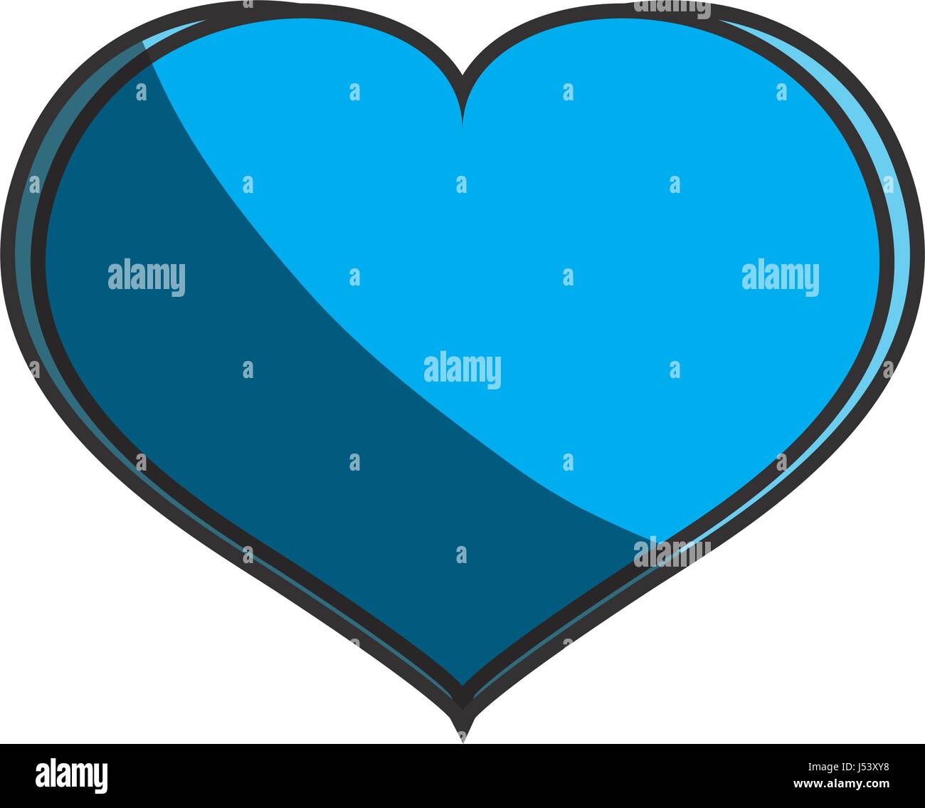 heart shape symbol Stock Vector Image & Art - Alamy