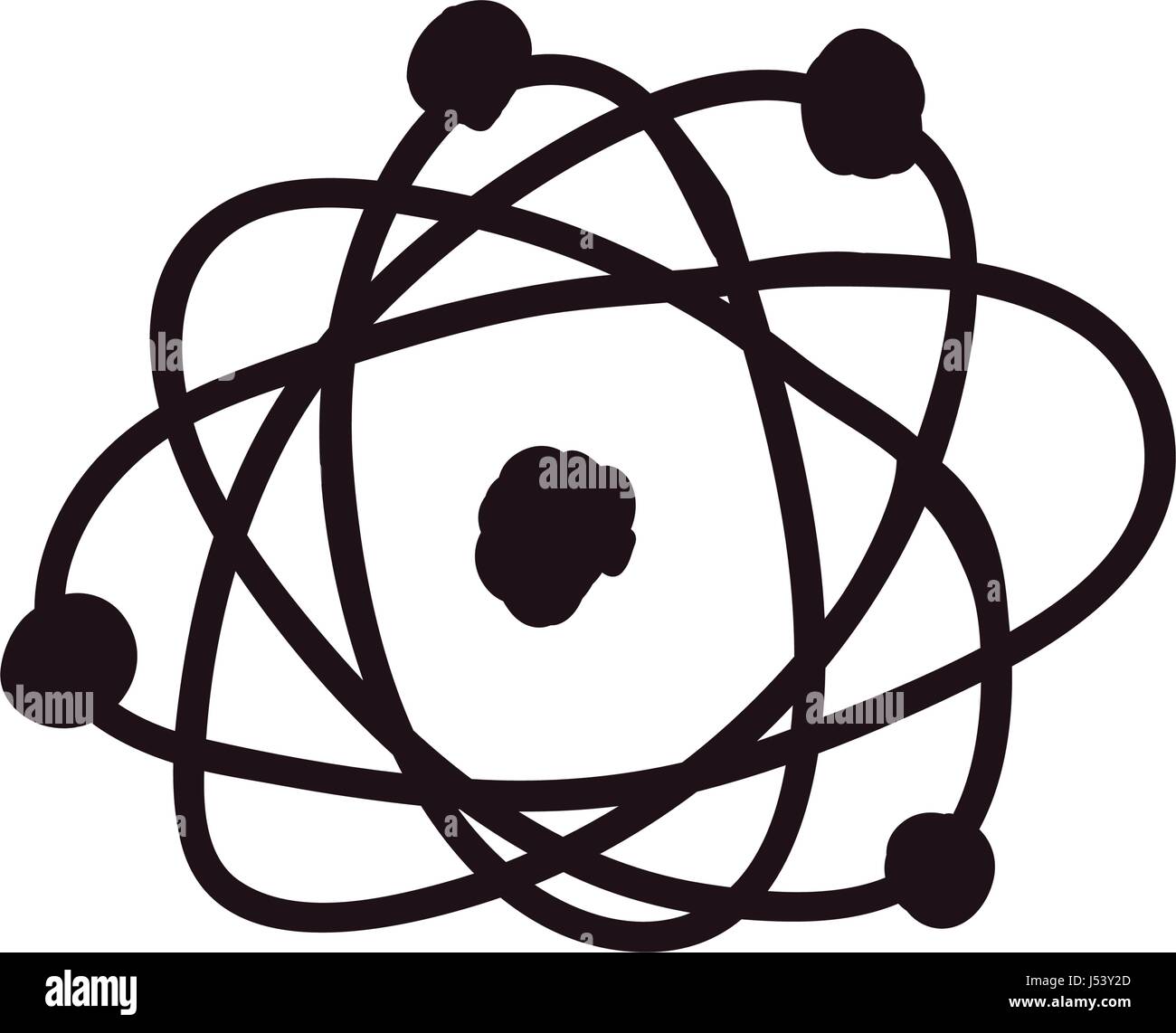 atom doodle cartoon Stock Vector Image & Art - Alamy