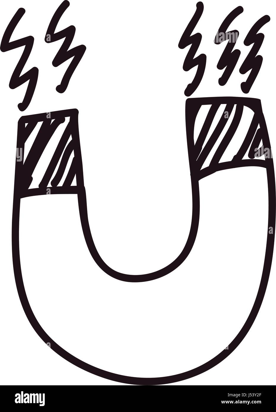 magnet cartoon doodle Stock Vector Image & Art - Alamy