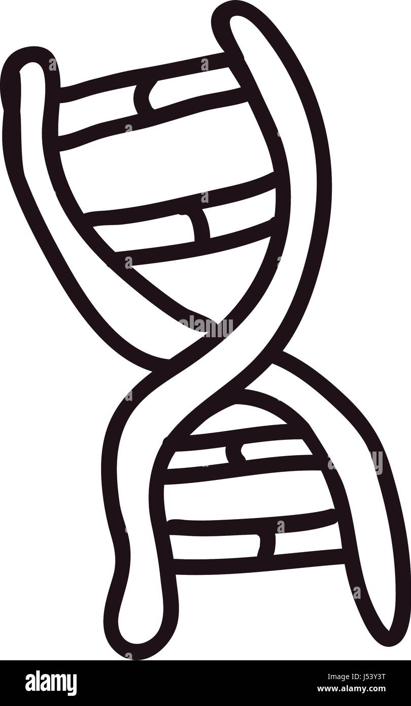 dna doodle cartoon Stock Vector Image & Art - Alamy