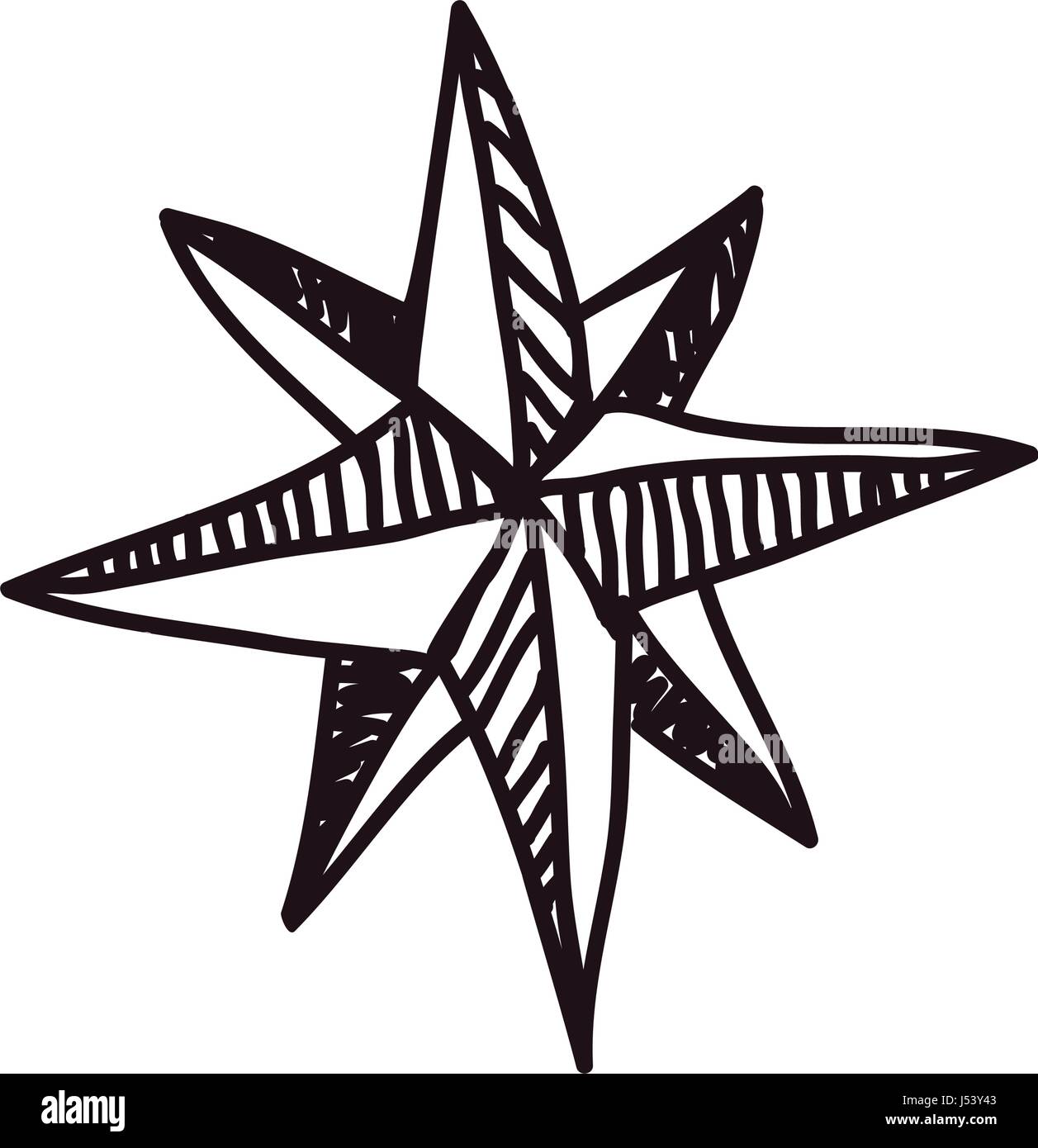 Illustration cardinal points Stock Vector Images - Alamy