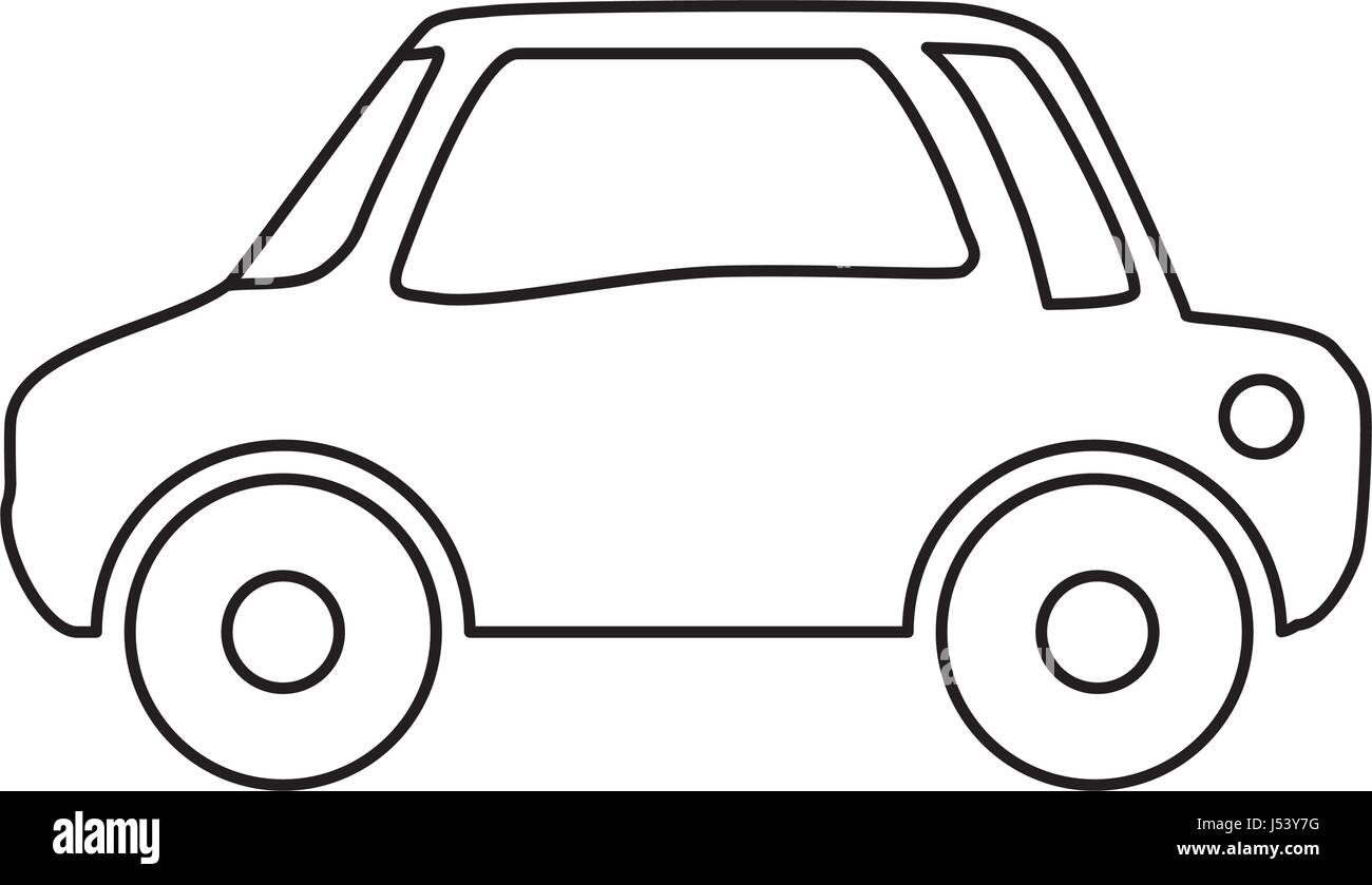 car vehicule draw Stock Vector Image & Art - Alamy
