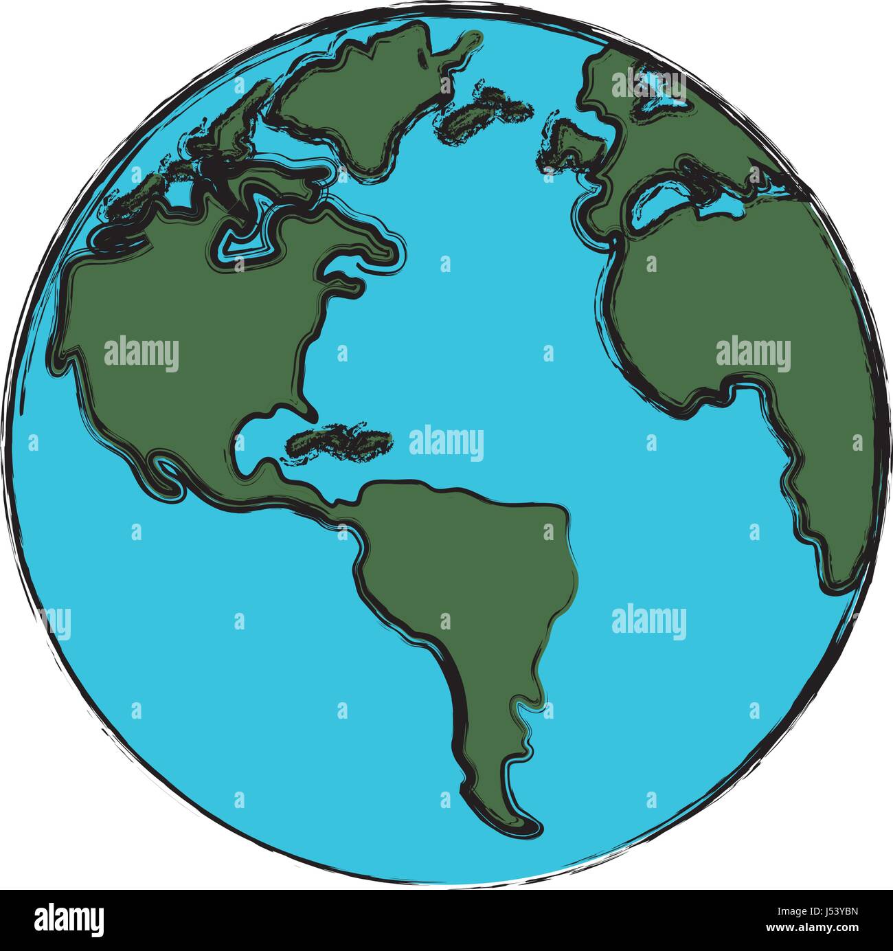 earth planet sphere Stock Vector Image & Art - Alamy