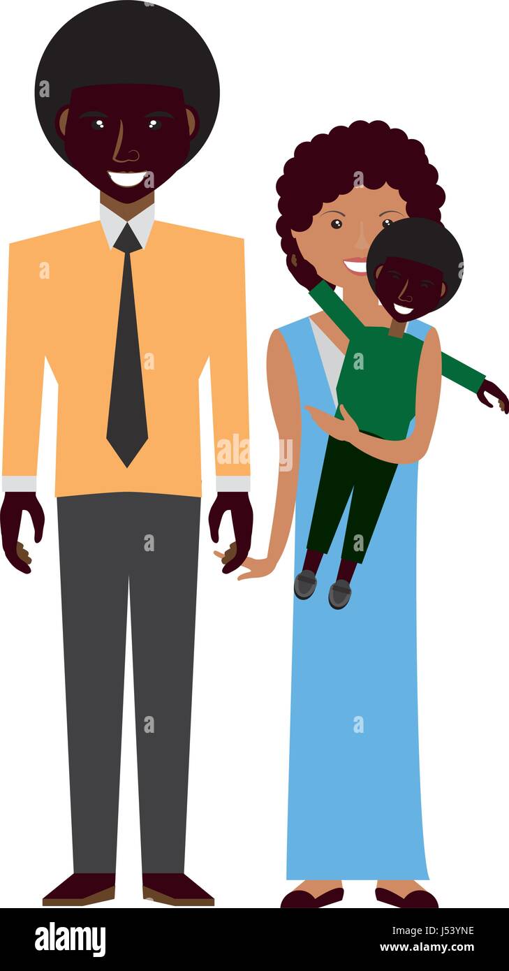 couples family baby Stock Vector Image & Art - Alamy