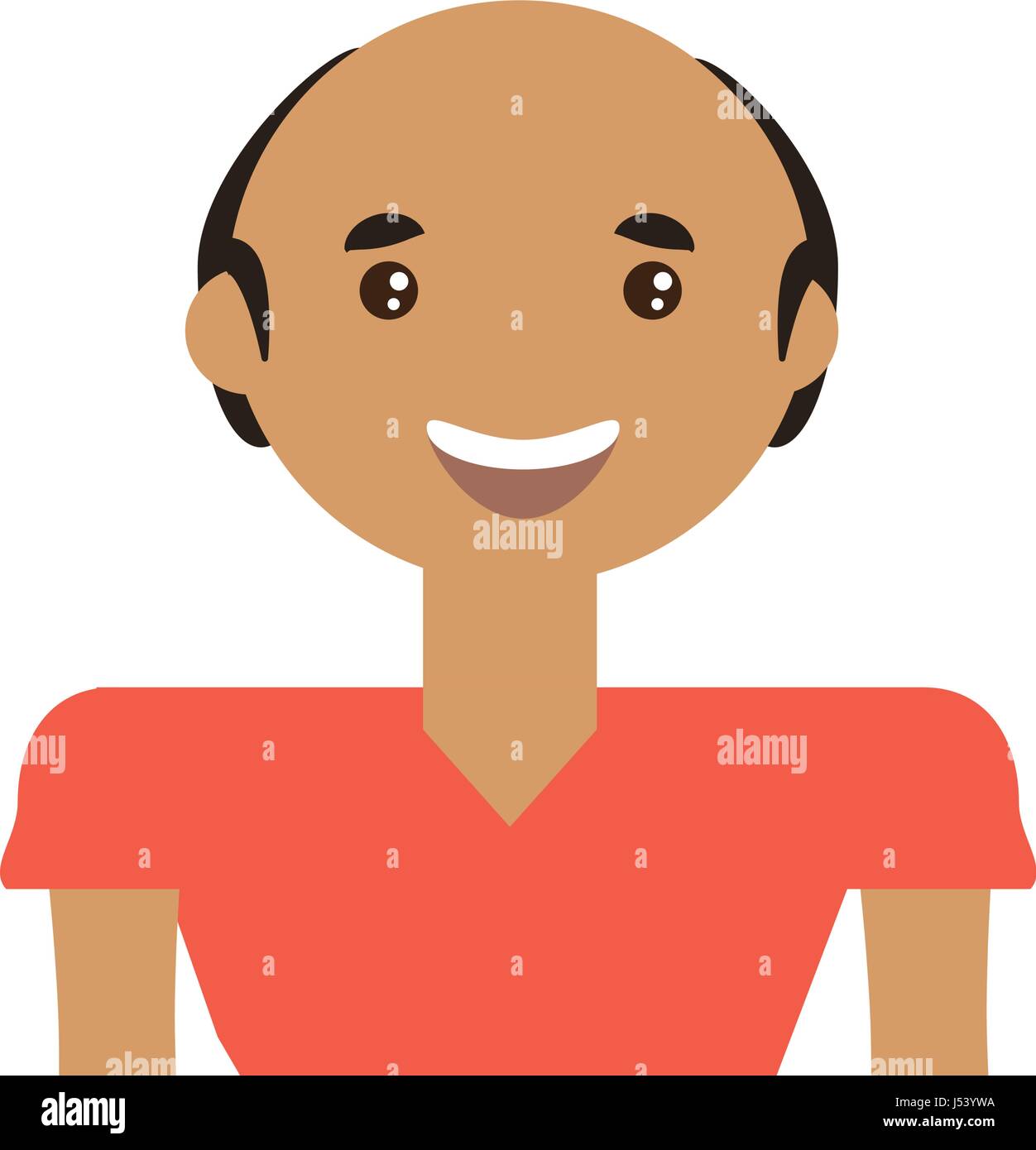 Bald gentleman Stock Vector Images - Alamy