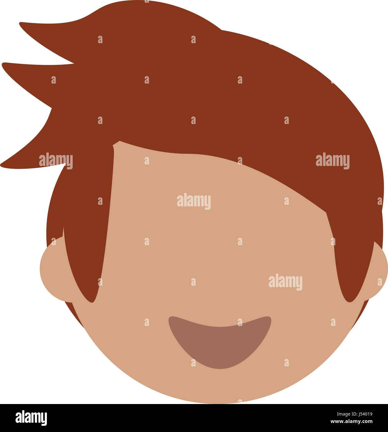 adult male head young Stock Vector Image & Art - Alamy