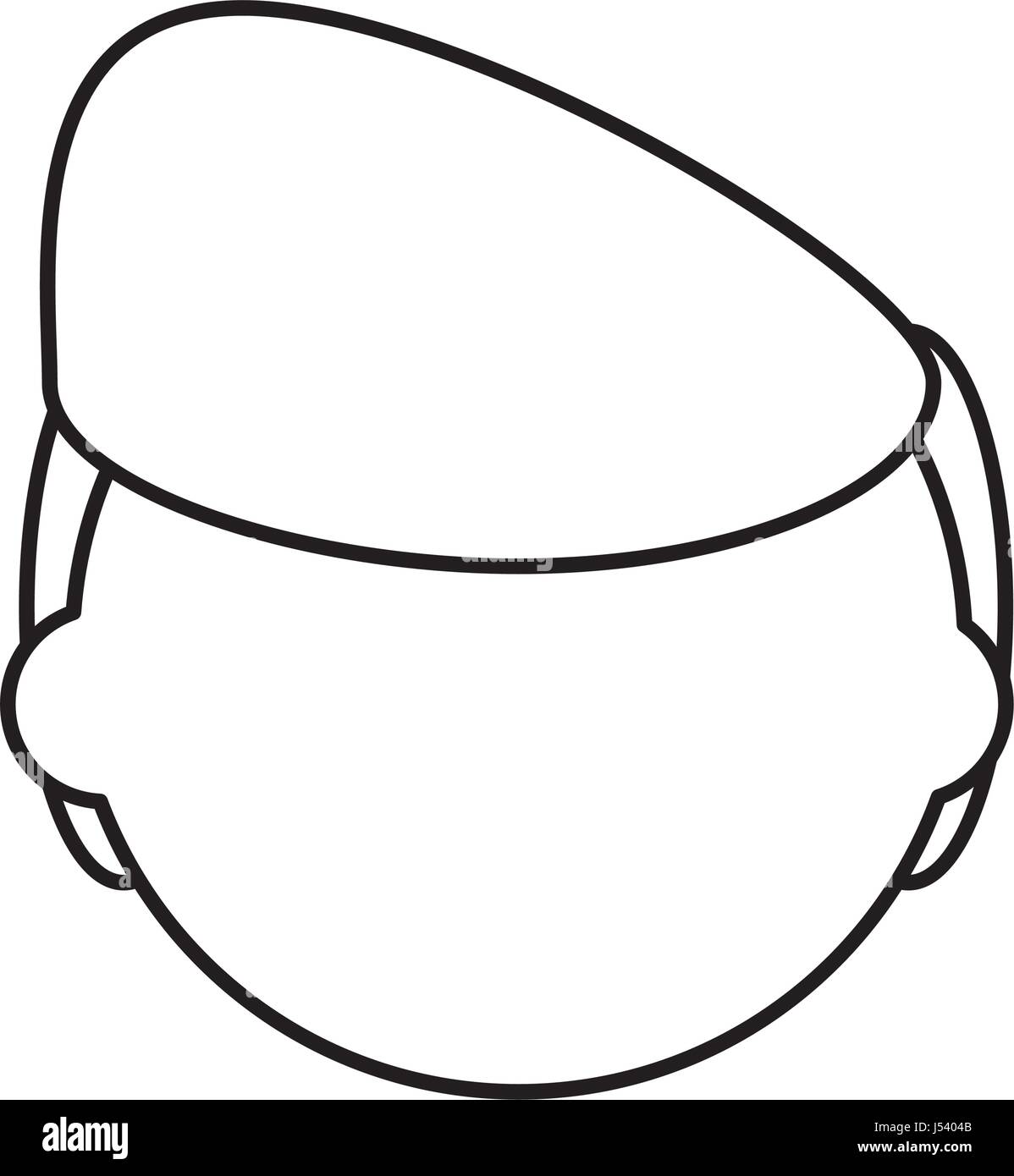 adult male head young Stock Vector Image & Art - Alamy