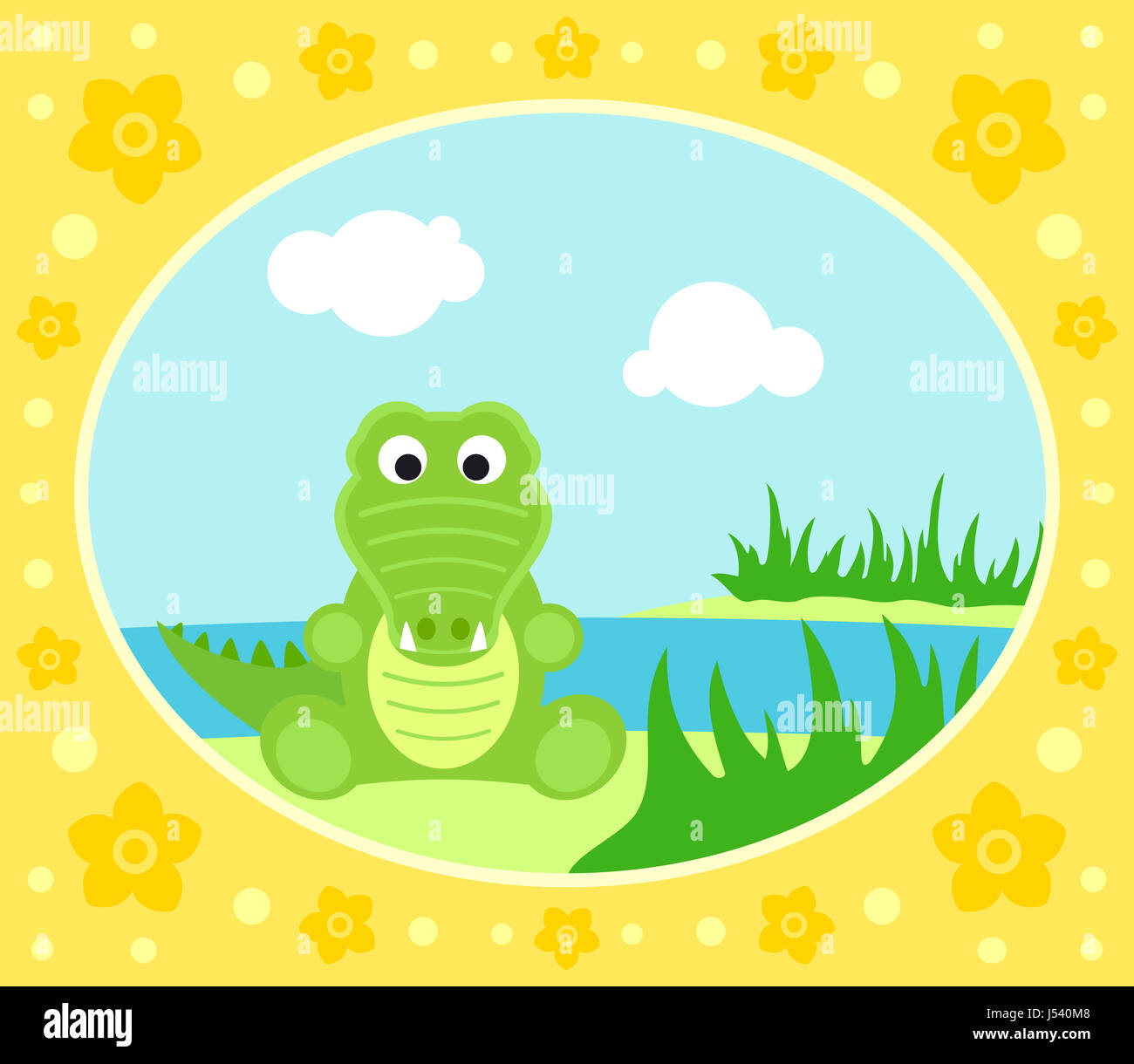 Cartoon safari animal scene landscape hi-res stock photography and ...
